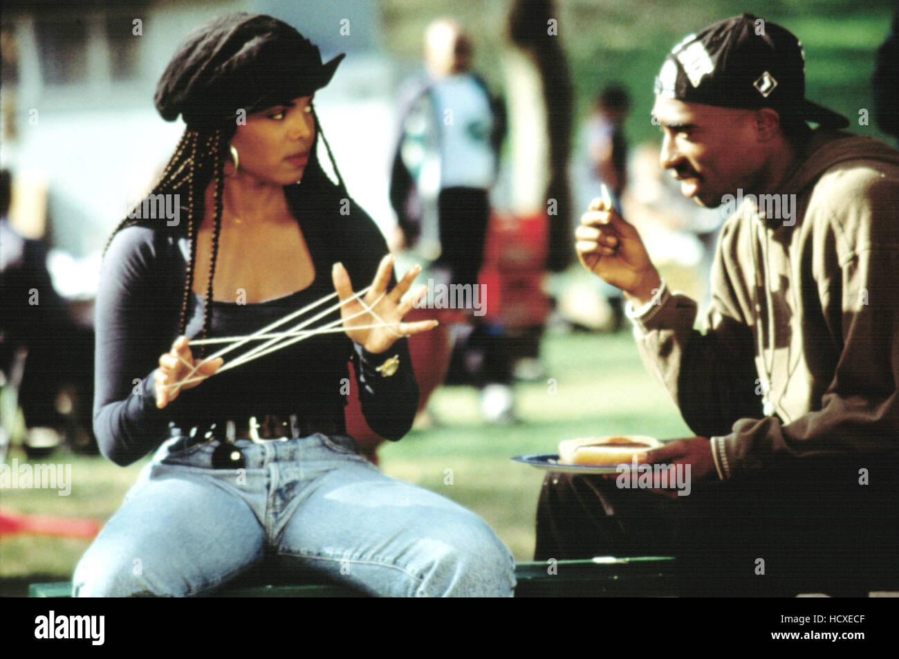 POETIC JUSTICE, Janet Jackson, Tupac Shakur, 1993 Stock Photo - Alamy