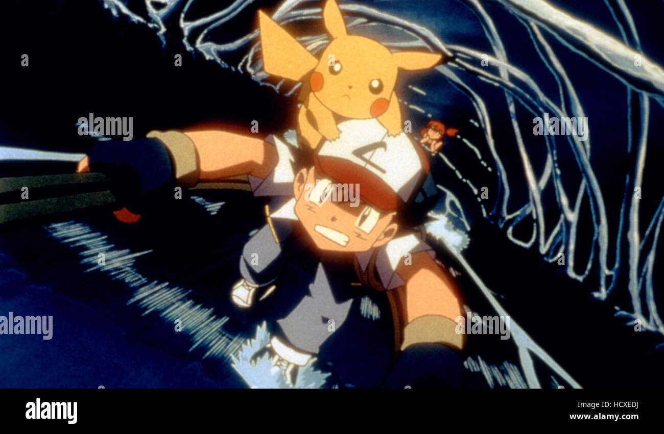 POKEMON 3: THE MOVIE, Misty (background), Pikachu, Ash Ketchum, 2001 ...