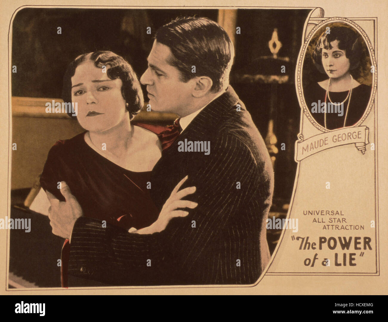 THE POWER OF A LIE, US lobbycard, from left: Mabel Julienne Scott ...