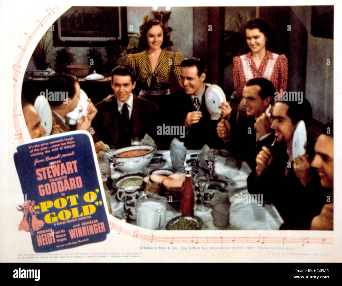 POT O' GOLD, James Stewart, Paulette Goddard, 1941 Stock Photo - Alamy