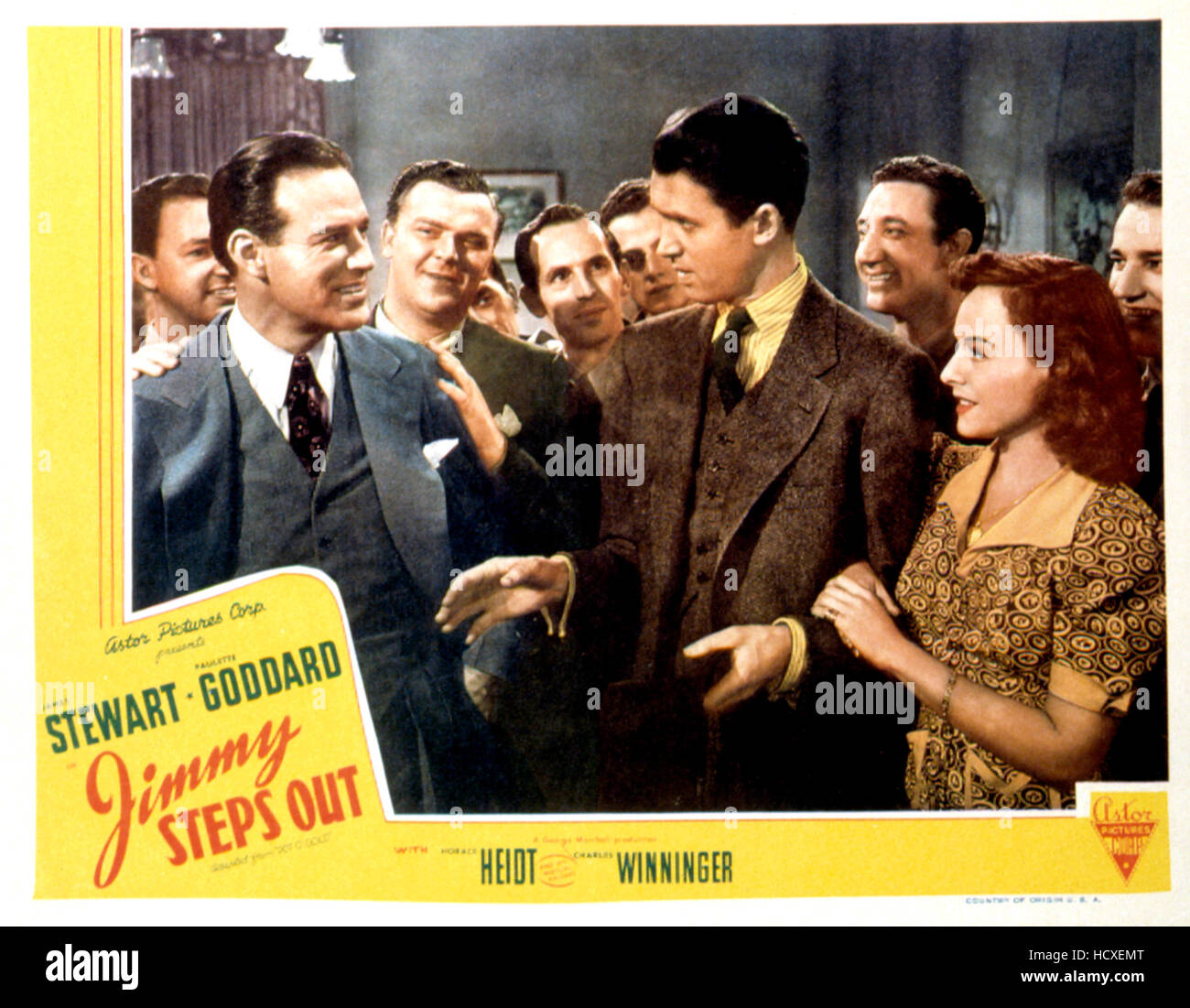 POT O' GOLD, Horace Heidt, James Stewart, Paulette Goddard, 1941 Stock Photo - Alamy