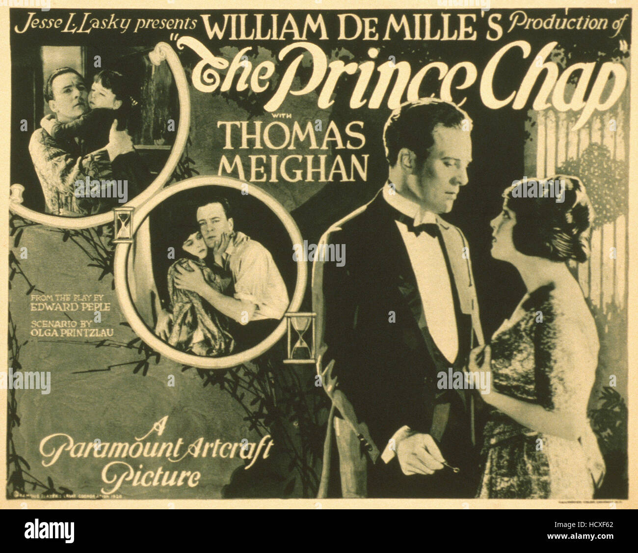 THE PRINCE CHAP, US poster, top from left: Thomas Meighan, Peaches ...