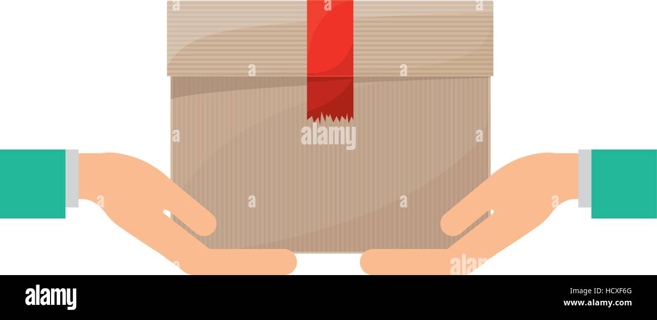 Package icon. Delivery shipping logistics and transportation theme ...