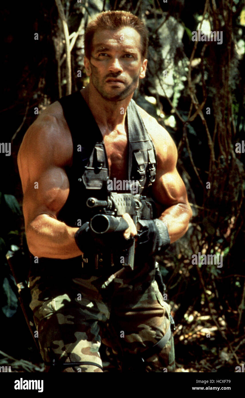 PREDATOR, Arnold Schwarzenegger, 1987. TM and Copyright © 20th Century ...