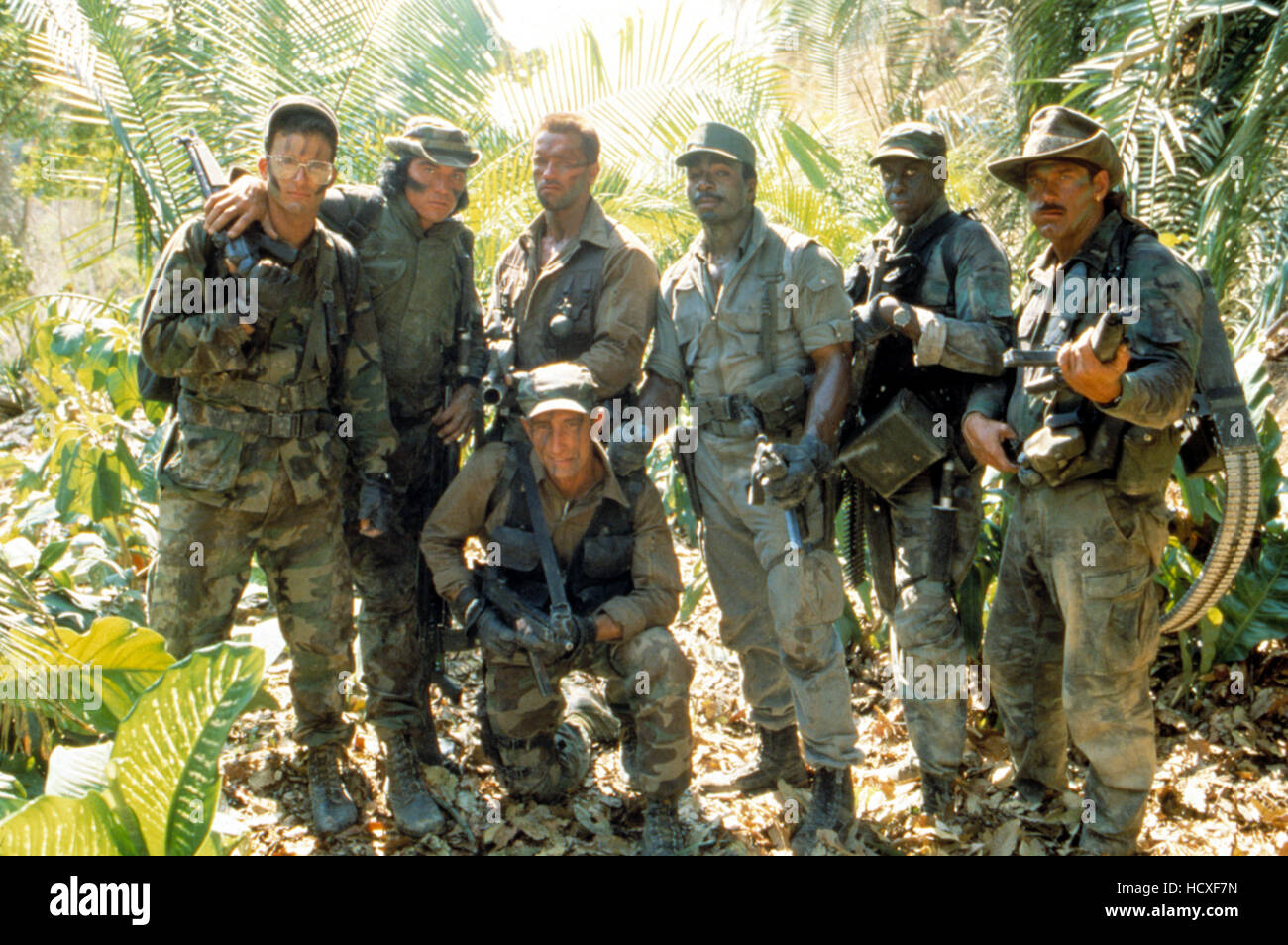 PREDATOR, Shane Black, Sonny Landham, Arnold Schwarzenegger, Richard ...