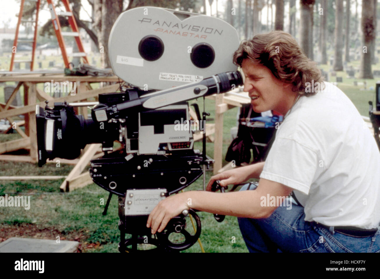 PREDATOR 2, director Stephen Hopkins, on set, 1990. TM & Copyright ...