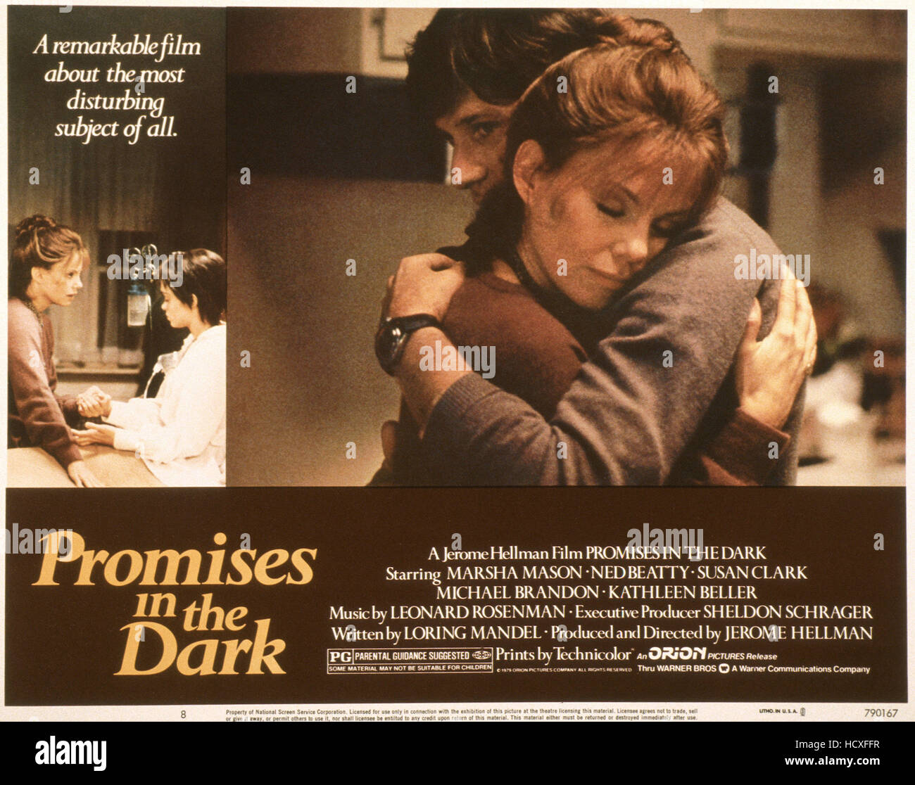 PROMISES IN THE DARK, US poster, from left: Marsha Mason, Kathleen ...