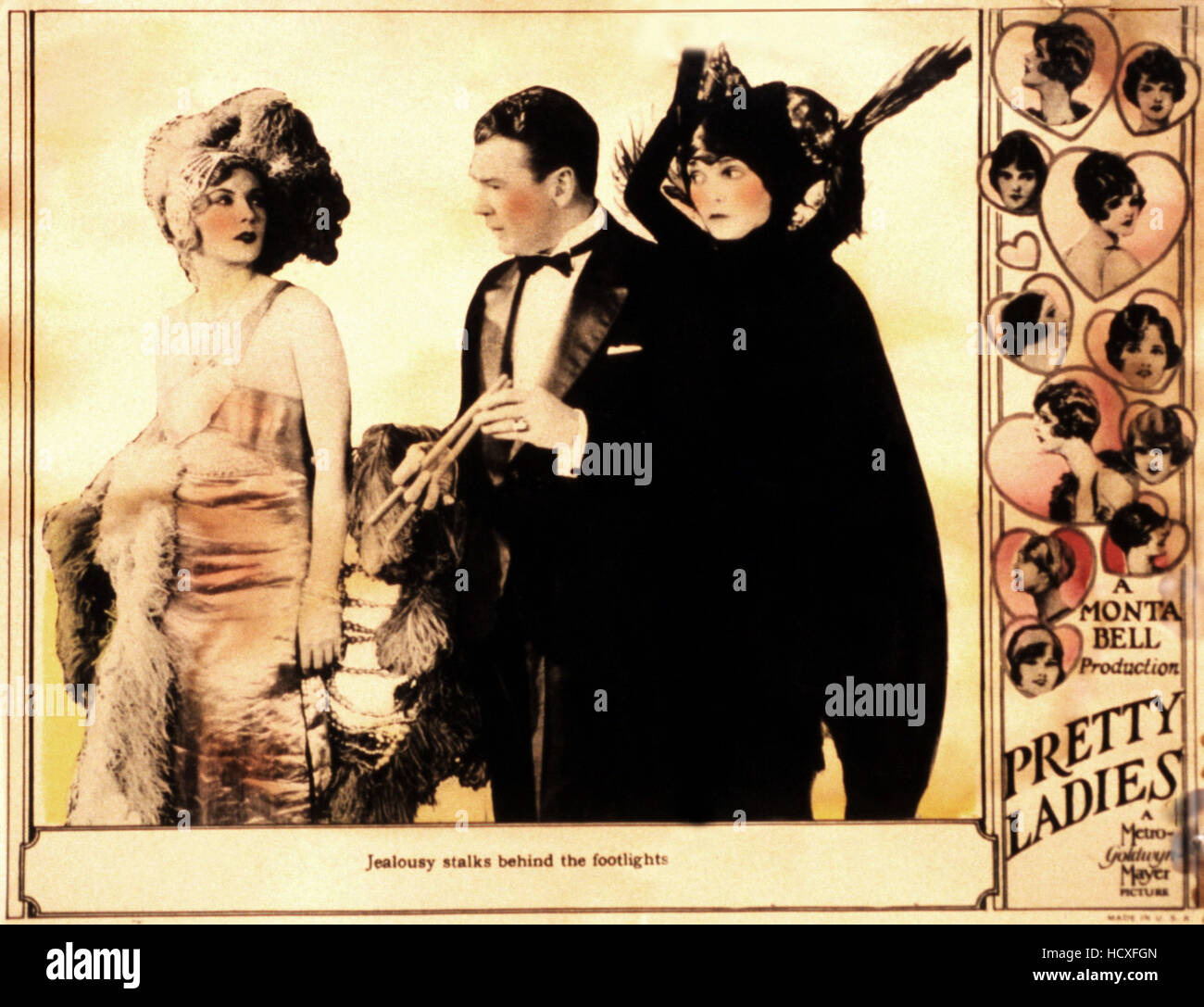 PRETTY LADIES, Lilyan Tashman, Tom Moore, ZaSu Pitts, 1925 Stock Photo - Alamy