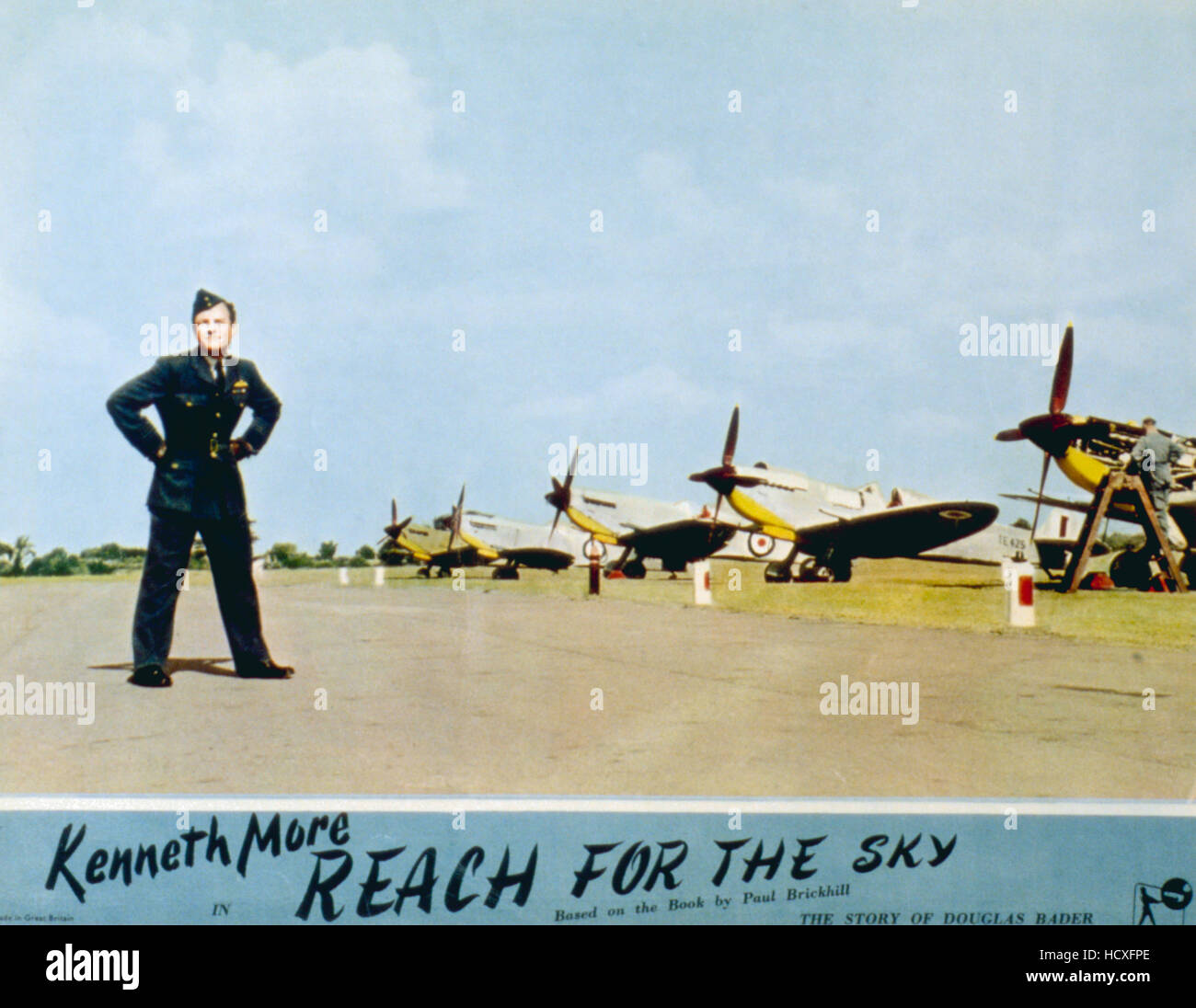REACH FOR THE SKY, Kenneth More, 1956 Stock Photo - Alamy