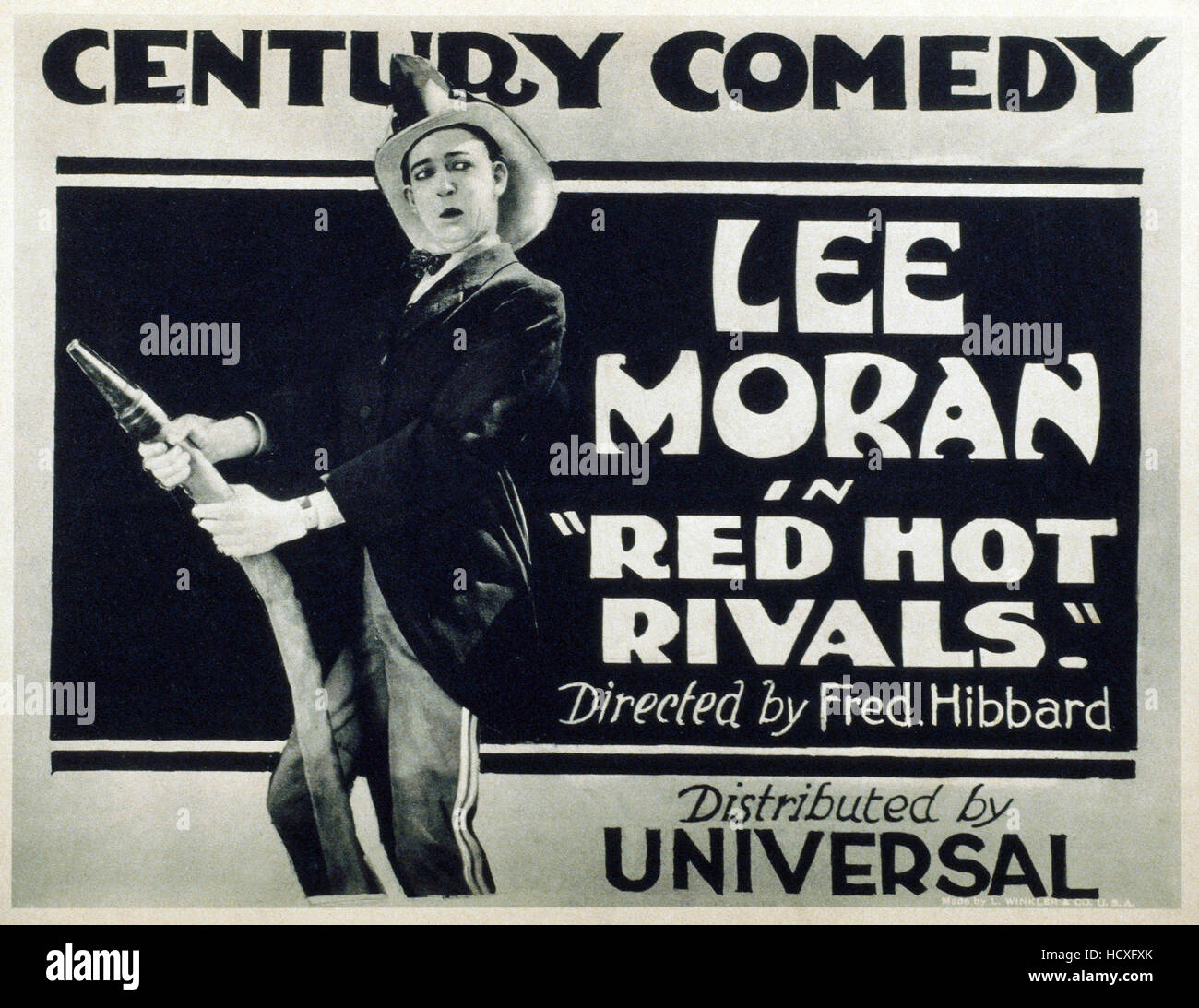 RED HOT RIVALS, US poster, Lee Moran, 1922 Stock Photo - Alamy