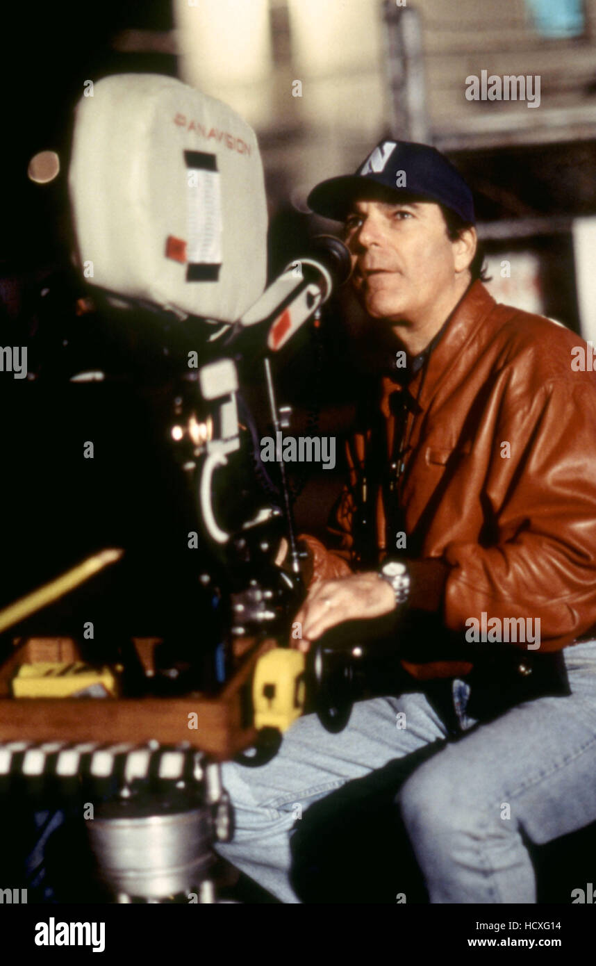 THE RELIC, director Peter Hyams, on set, 1997. (c)Paramount/courtesy ...