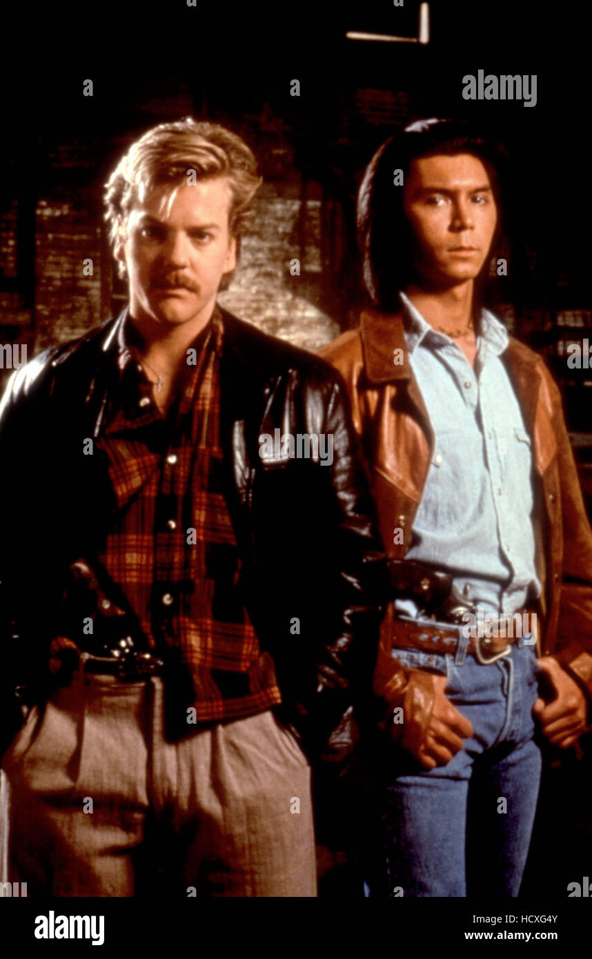 RENEGADES, Kiefer Sutherland, Lou Diamond Phillips, 1989, (c)Universal ...