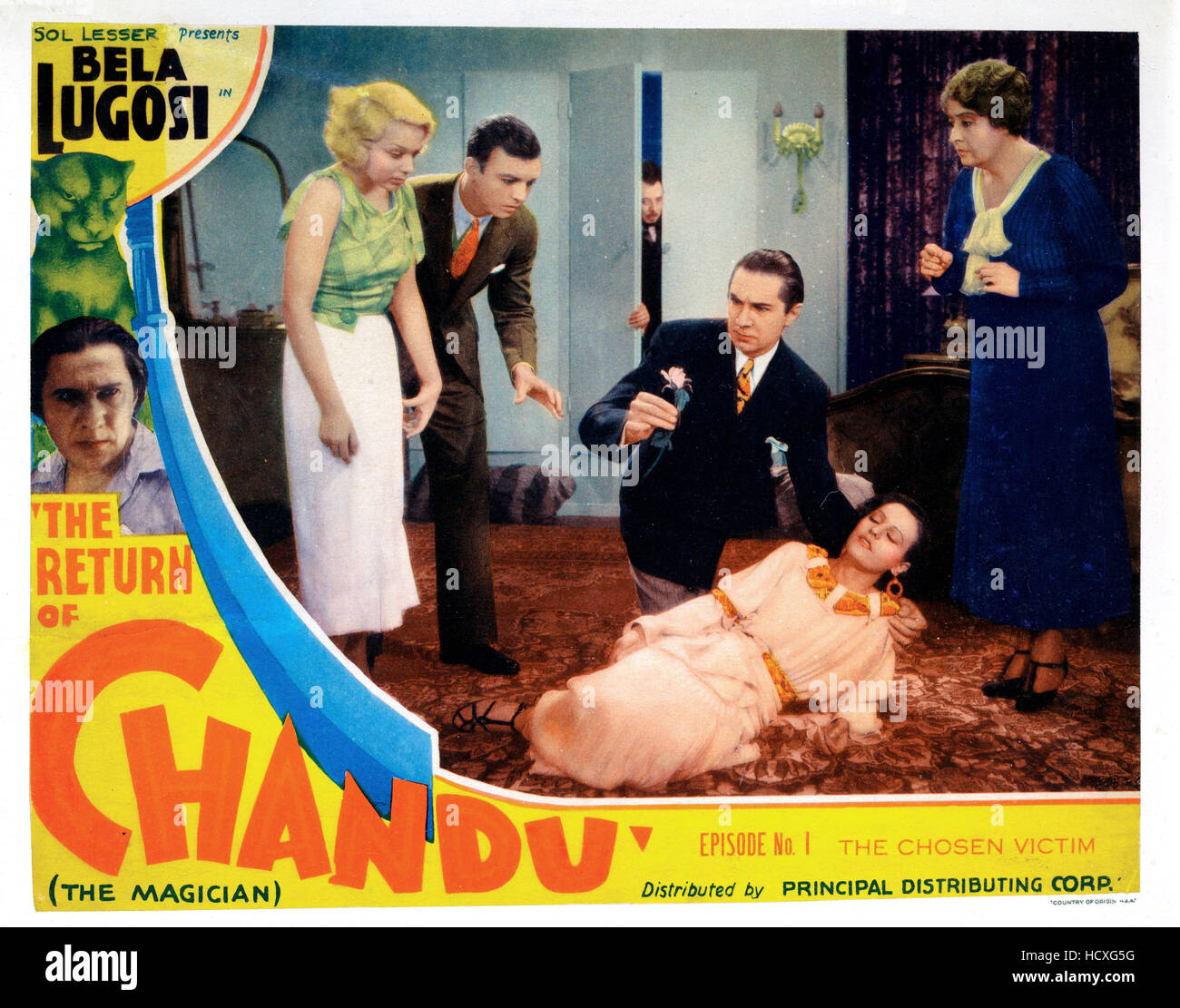 THE RETURN OF CHANDU, Phyllis Ludwig, Dean Benton, Bela Lugosi, Maria ...
