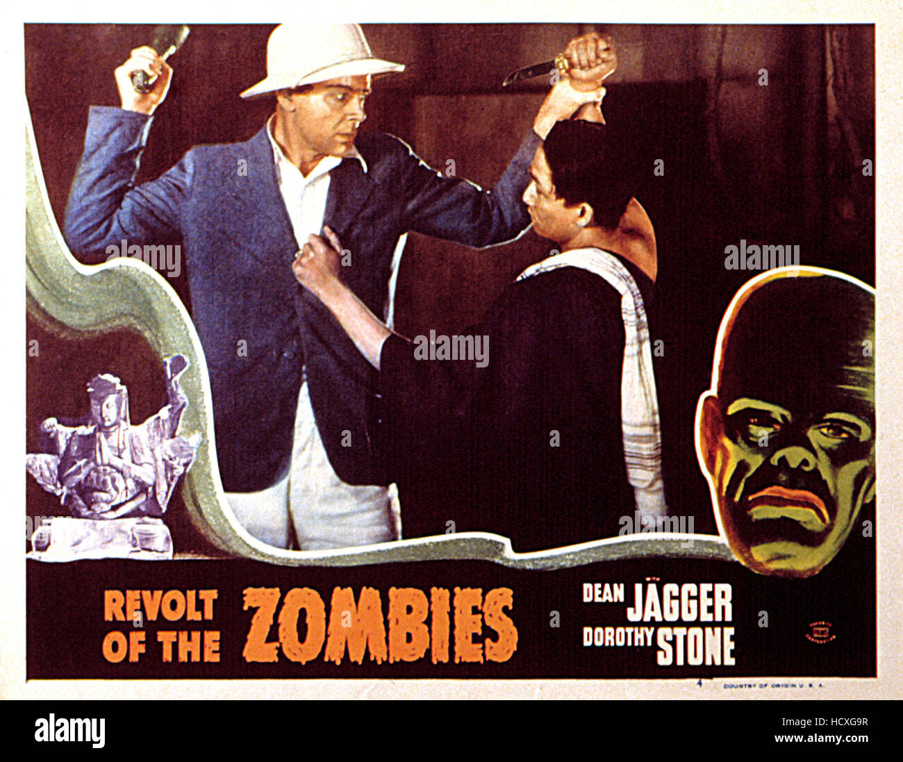 REVOLT OF THE ZOMBIES, Dean Jagger, 1936 Stock Photo - Alamy