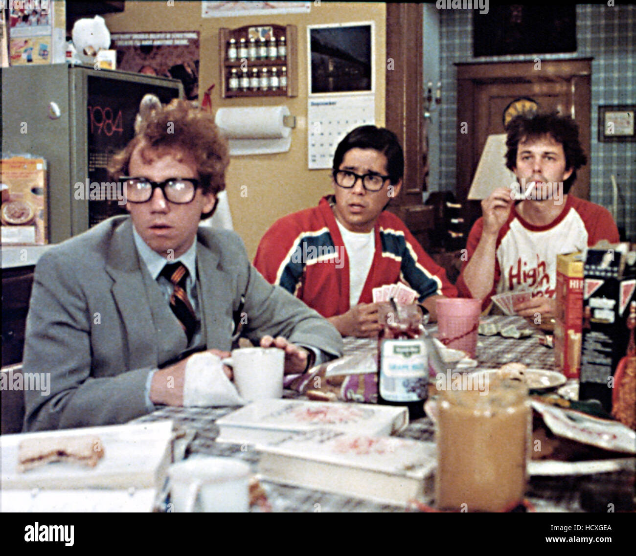 REVENGE OF THE NERDS, Timothy Busfield, Brian Tochi, Curtis Armstrong ...