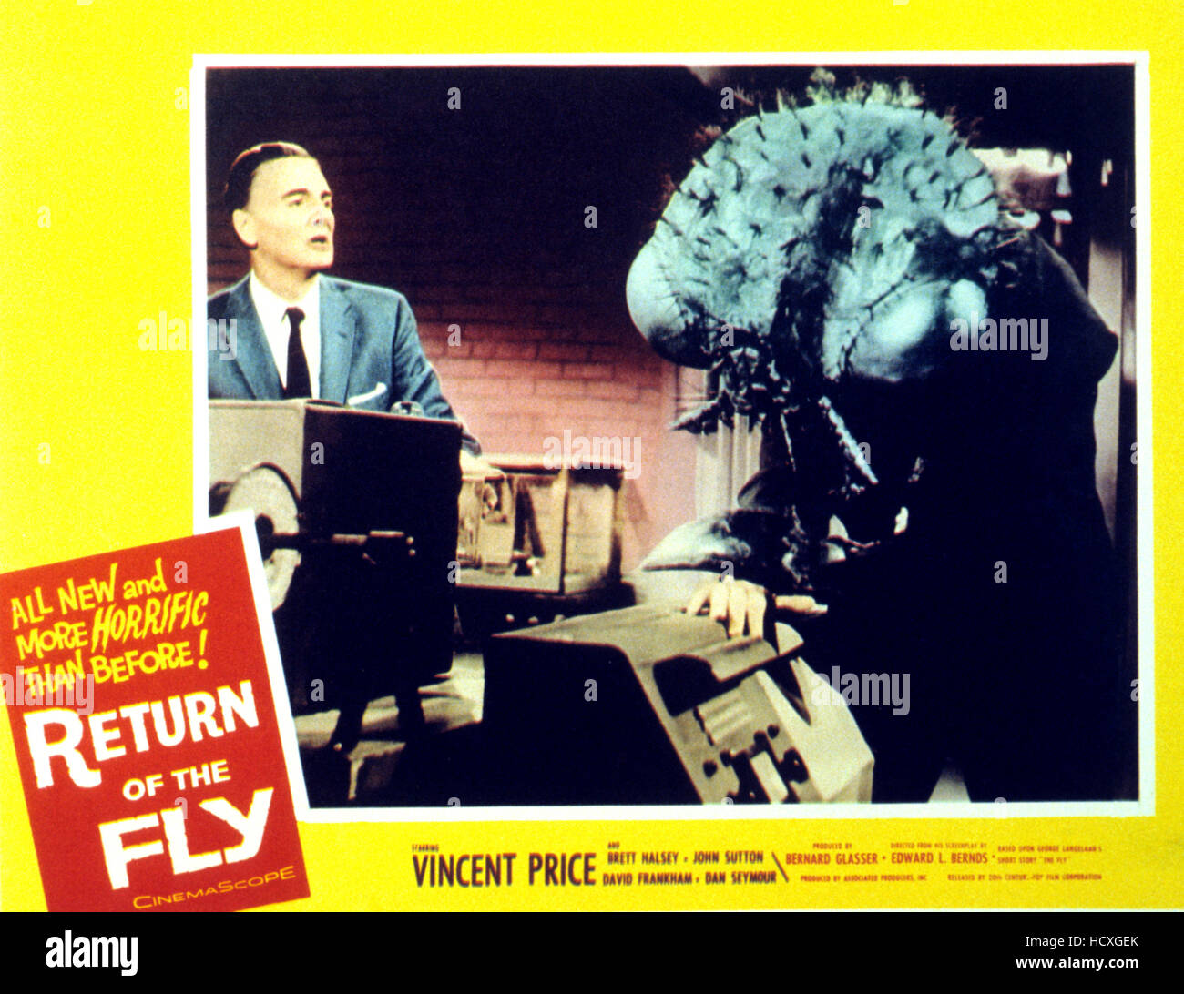 RETURN OF THE FLY, John Sutton, Ed Wolff, 1959 Stock Photo - Alamy