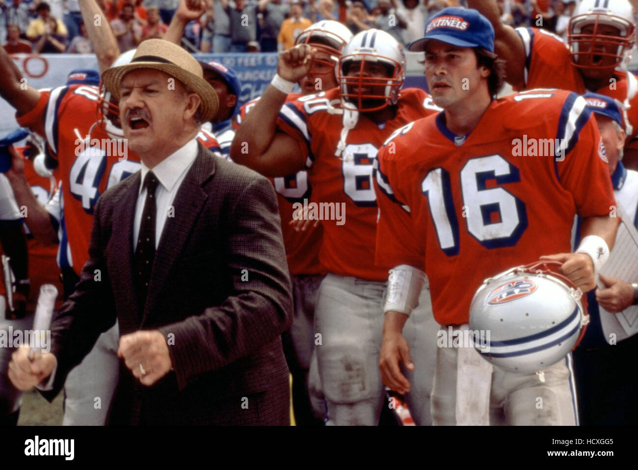 THE REPLACEMENTS, Gene Hackman, Keanu Reeves, 2000, (c)Warner Bros ...