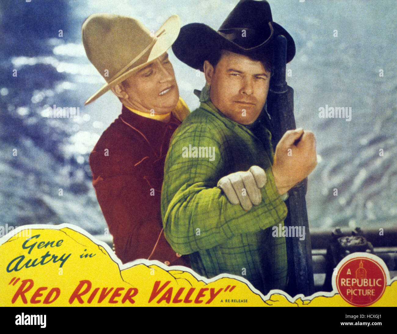 RED RIVER VALLEY, (aka MAN OF THE FRONTIER), l-r: Gene Autry, on ...