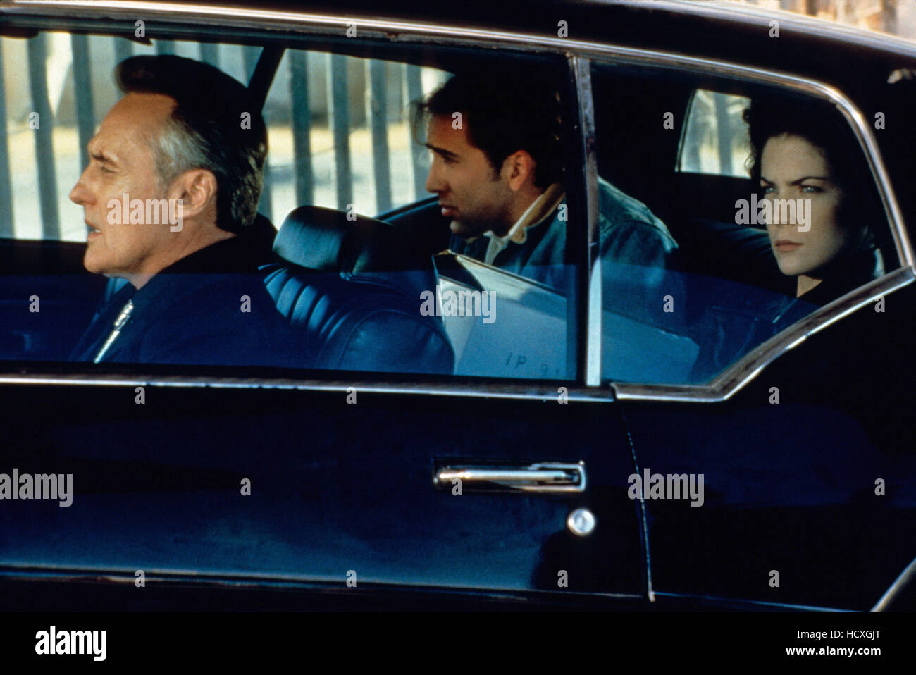 RED ROCK WEST, from left: Dennis Hopper, Nicolas Cage, Lara Flynn Boyle ...