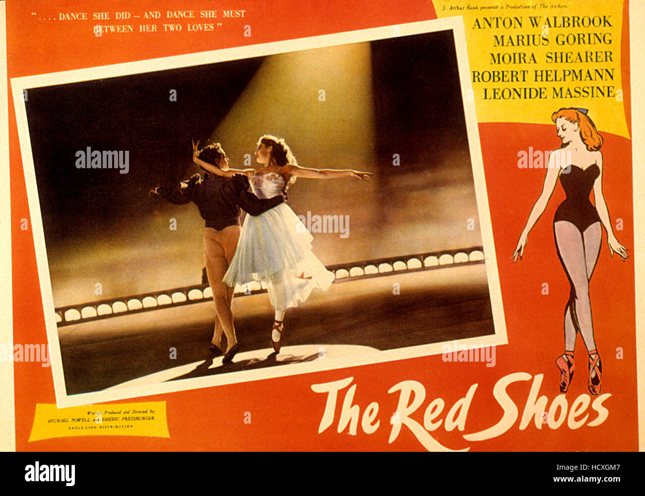 THE RED SHOES, Robert Helpmann, Moira Shearer, 1948 Stock Photo - Alamy