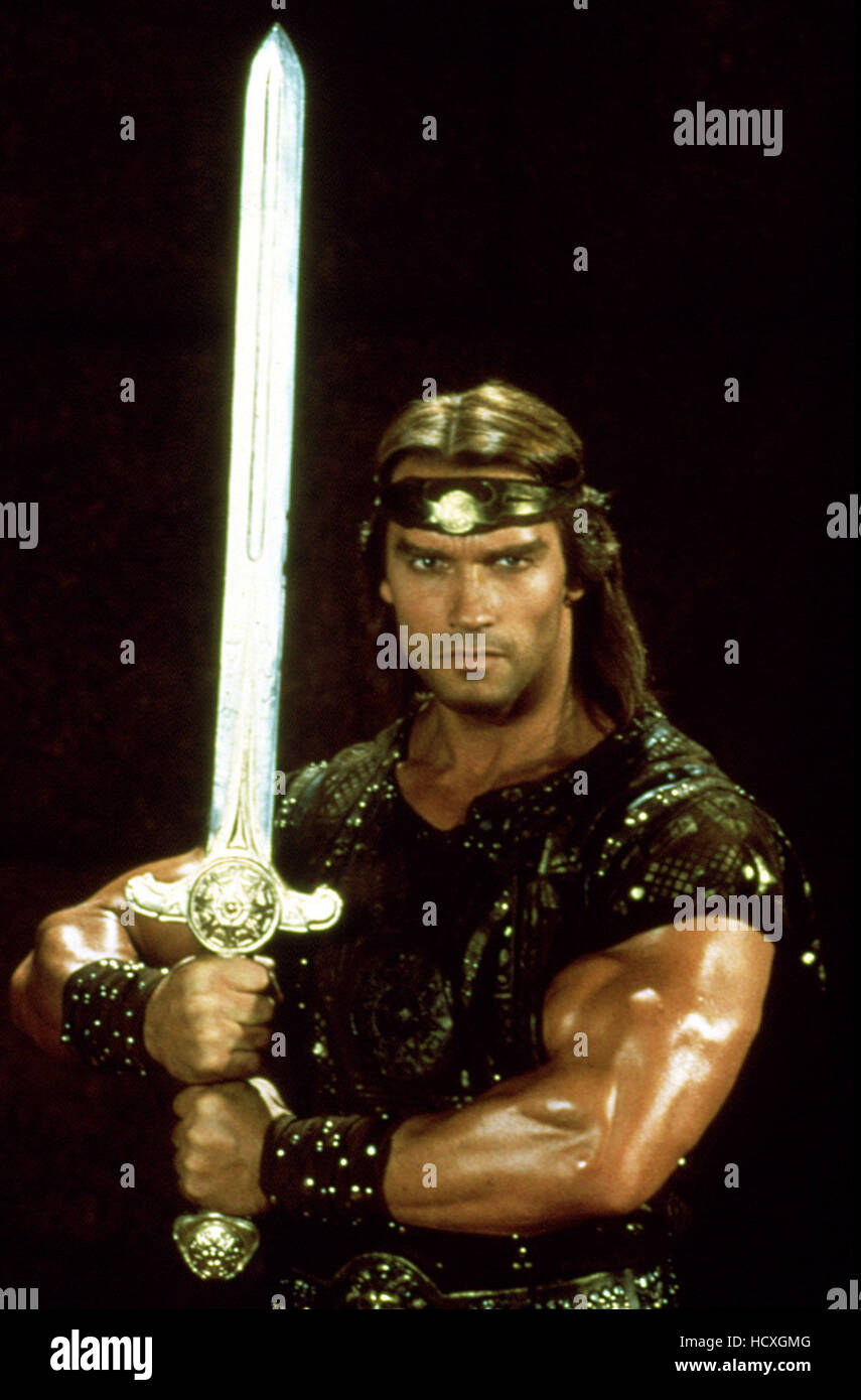 RED SONJA, Arnold Schwarzenegger, 1985 Stock Photo - Alamy