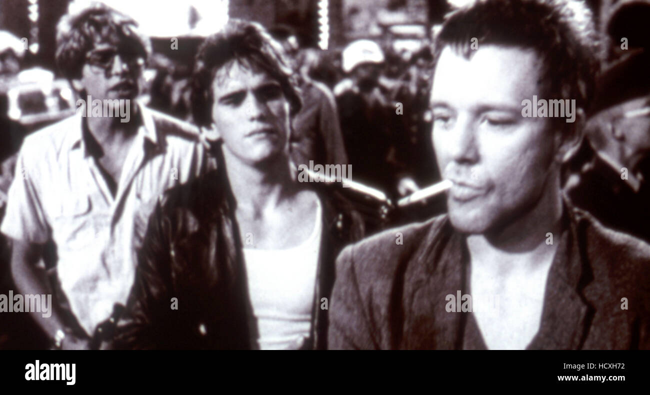 RUMBLE FISH, Matt Dillon (center), Mickey Rourke (r.), 1983, (c ...