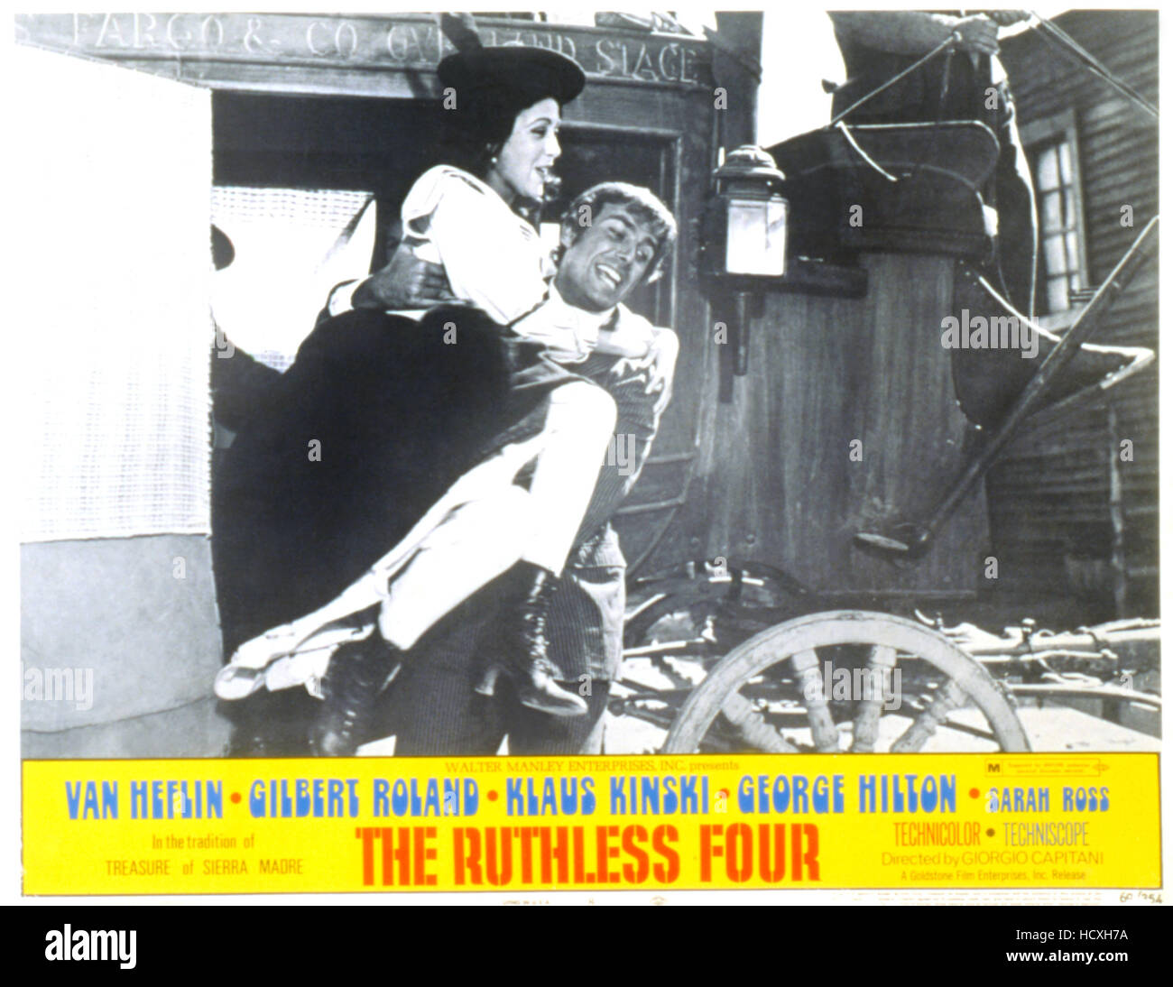 THE RUTHLESS FOUR, Sarah Ross, George Hilton, 1968 Stock Photo - Alamy