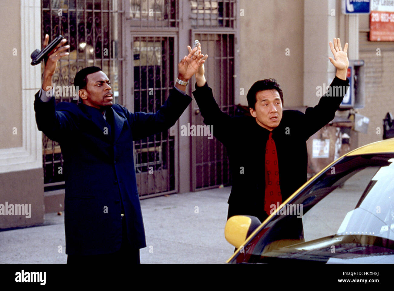RUSH HOUR, Chris Tucker, Jackie Chan, 1998 Stock Photo - Alamy