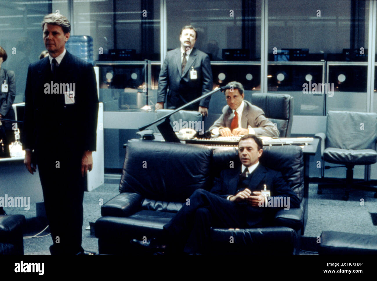 RUSSIA HOUSE, James Fox, Roy Scheider (seated at desk), 1990, (c)MGM ...