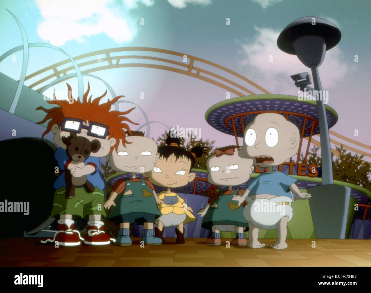 Rugrats In Paris The Movie Chuckie Finster Phil Deville Kimi Watanabe Lil Deville Tommy