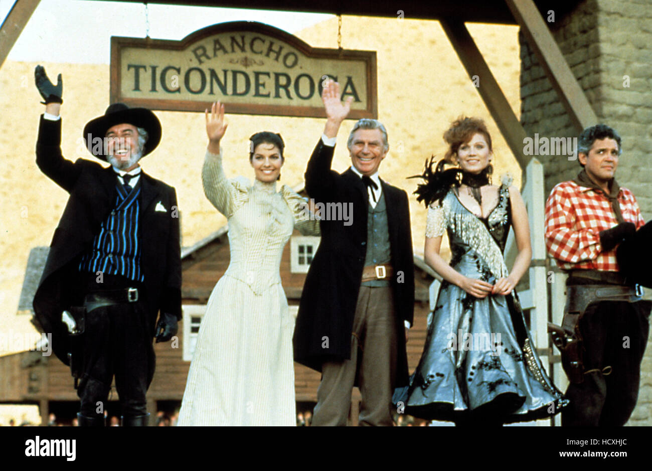 RUSTLER'S RHAPSODY, Fernando Rey, Sela Ward, Andy Griffith, Marilu ...