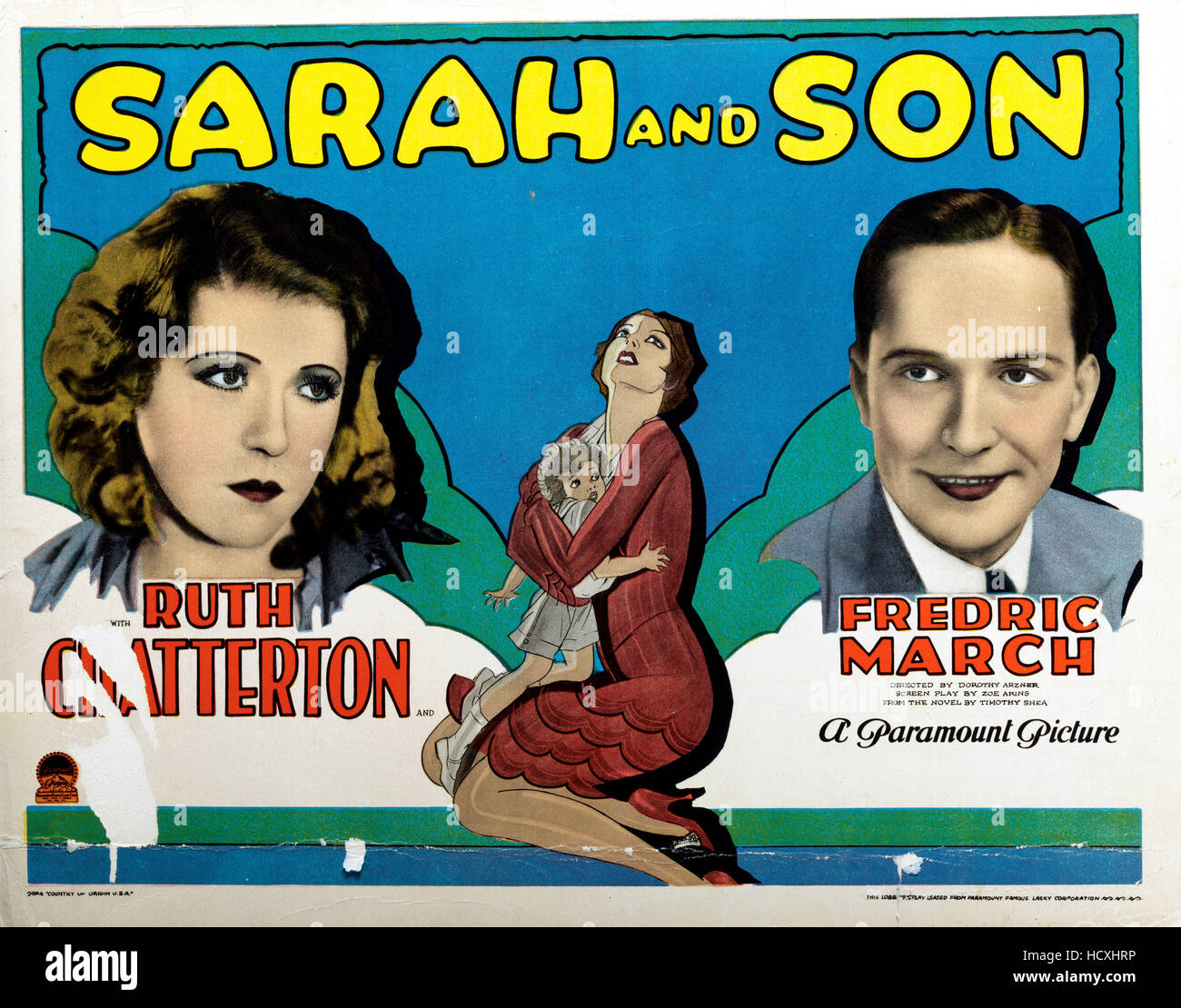 SARAH AND SON, Ruth Chatterton, Fredric March, 1930 Stock Photo - Alamy