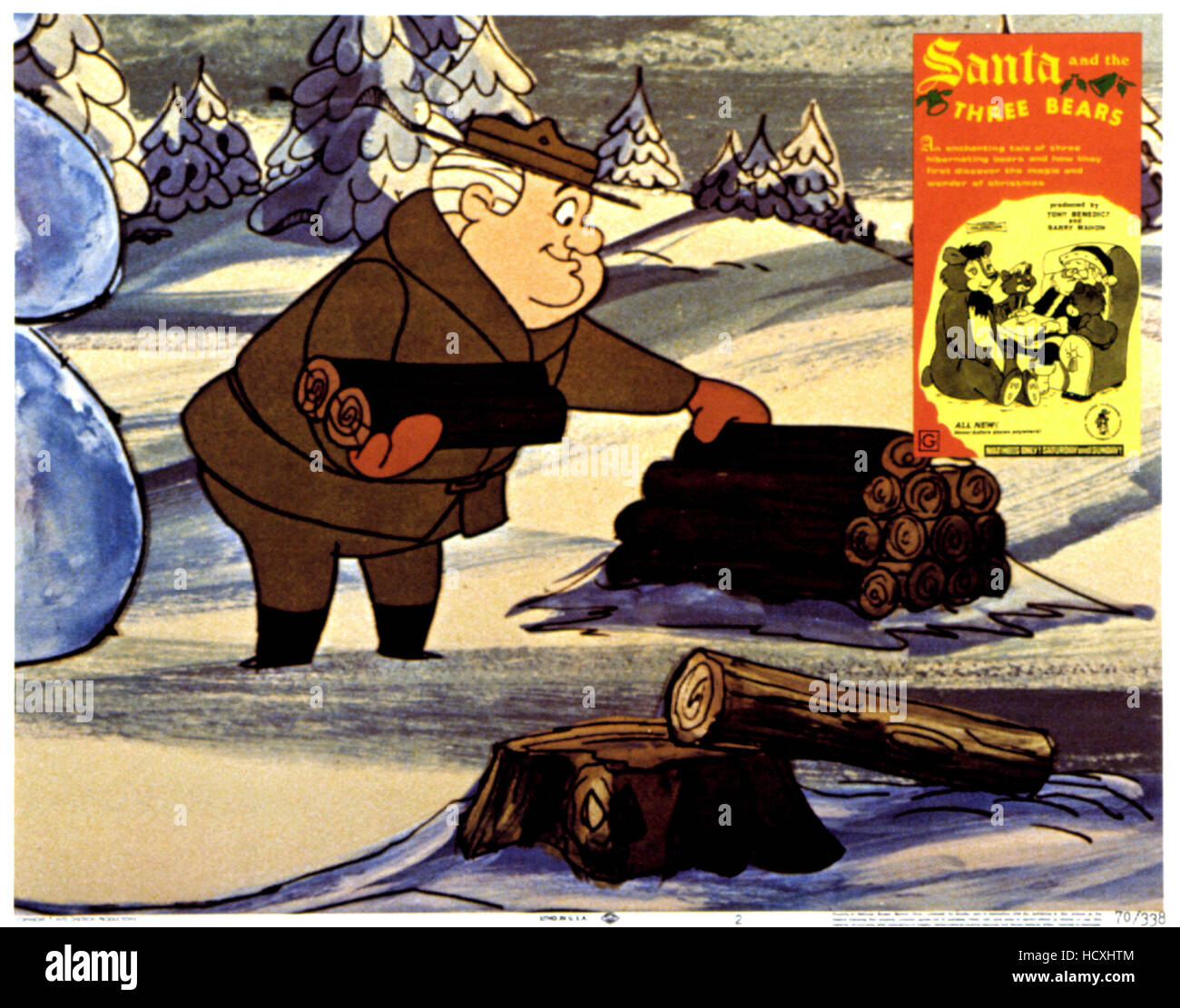 SANTA AND THE THREE BEARS, 1970 Stock Photo - Alamy