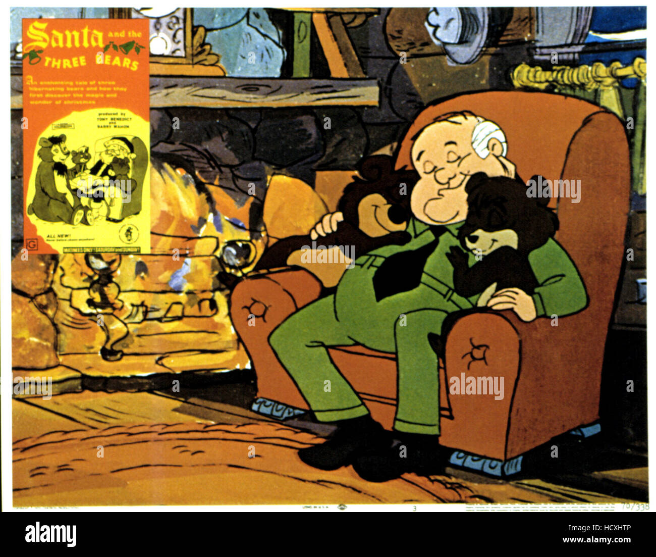 SANTA AND THE THREE BEARS, 1970 Stock Photo - Alamy