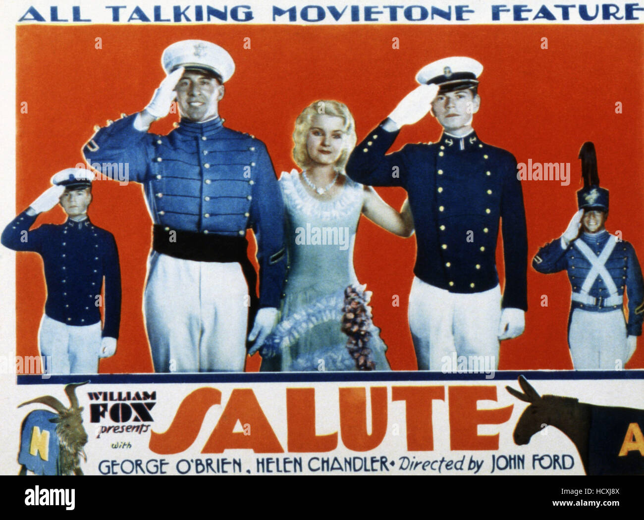 SALUTE, George O'Brien, Helen Chandler, William Janney, 1929, TM and ...