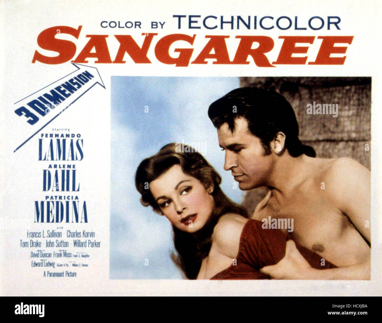 SANGAREE, Arlene Dahl, Fernando Lamas, 1953 Stock Photo - Alamy