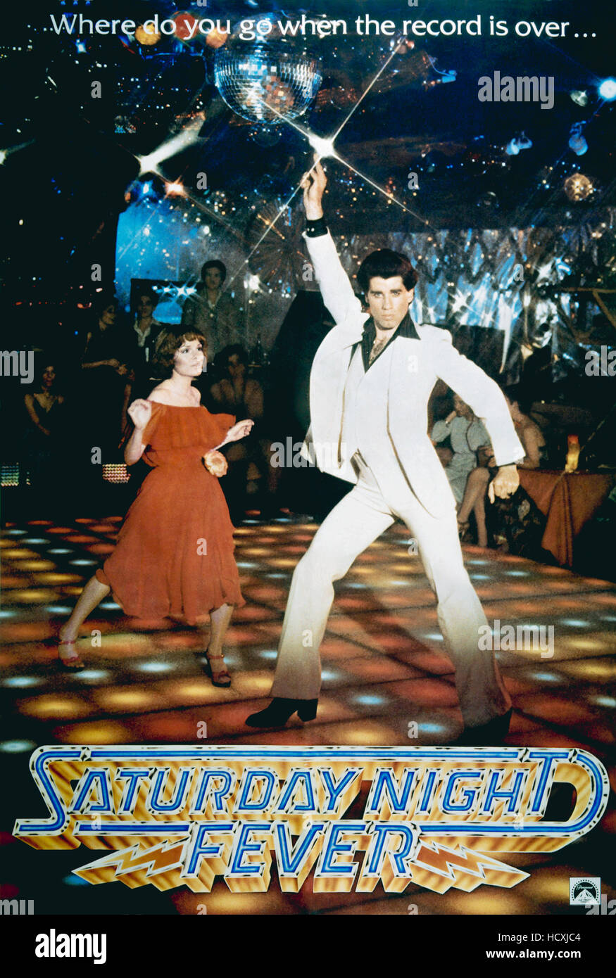 SATURDAY NIGHT FEVER, Karen Lynn Gorney, John Travolta, 1977 Stock ...