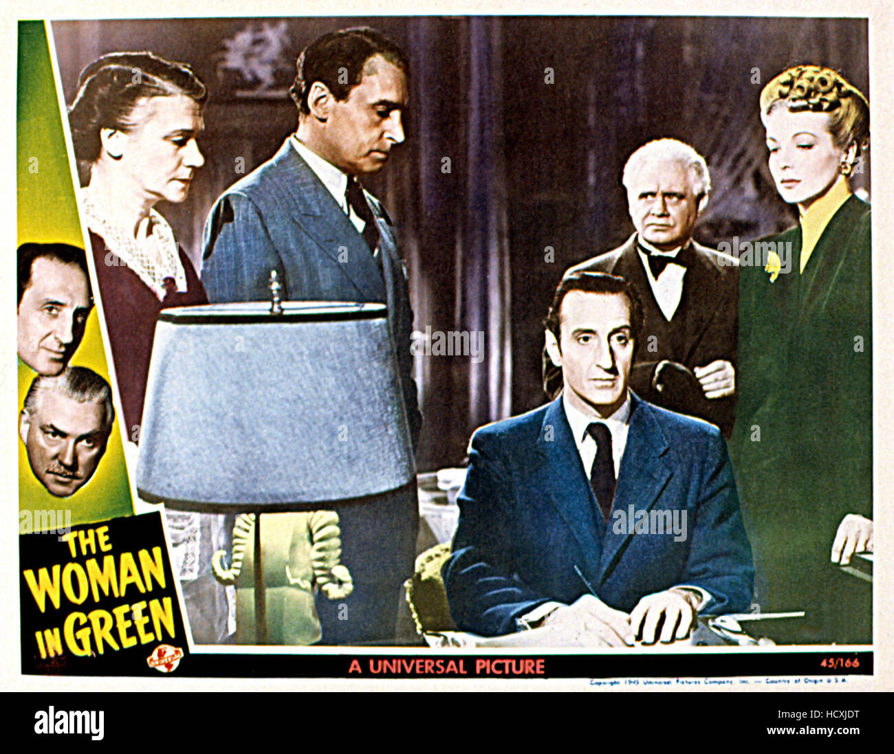 THE WOMAN IN GREEN, (aka SHERLOCK HOLMES AND THE WOMAN IN GREEN), Sally ...