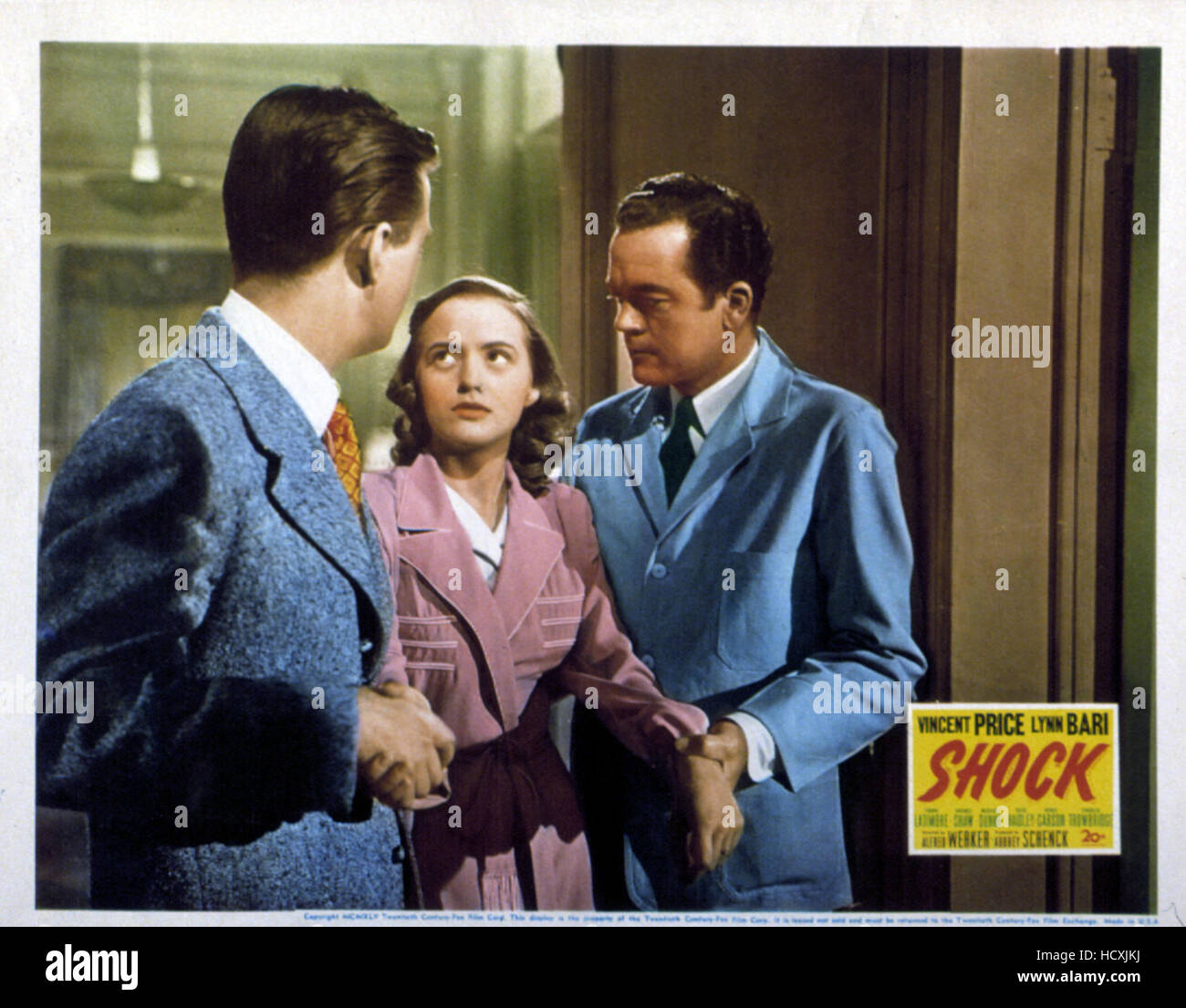 SHOCK, Anabel Shaw, 1946, TM and Copyright (c) 20th Century-Fox Film ...