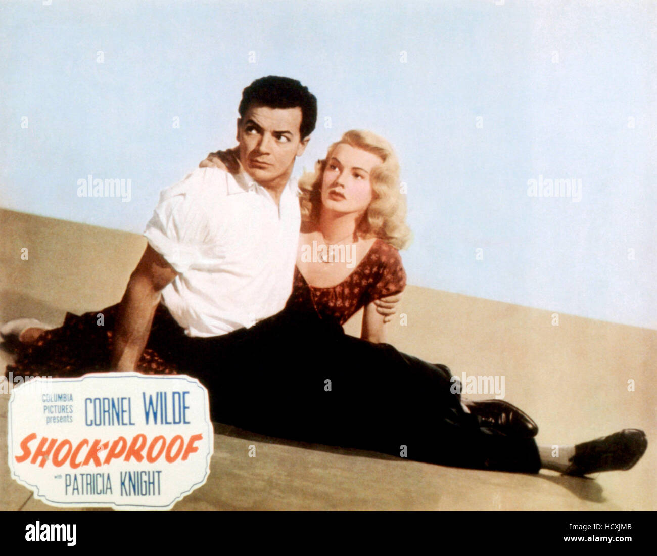SHOCKPROOF, Cornel Wilde, Patricia Knight, 1949 Stock Photo - Alamy