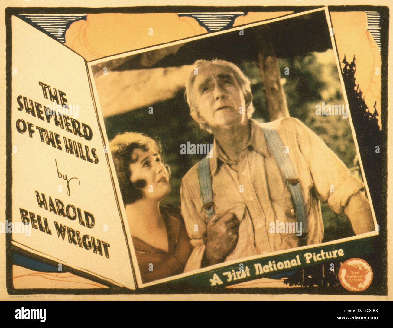 THE SHEPHERD OF THE HILLS, US lobbycard, from left: Molly O'Day, Alec B ...