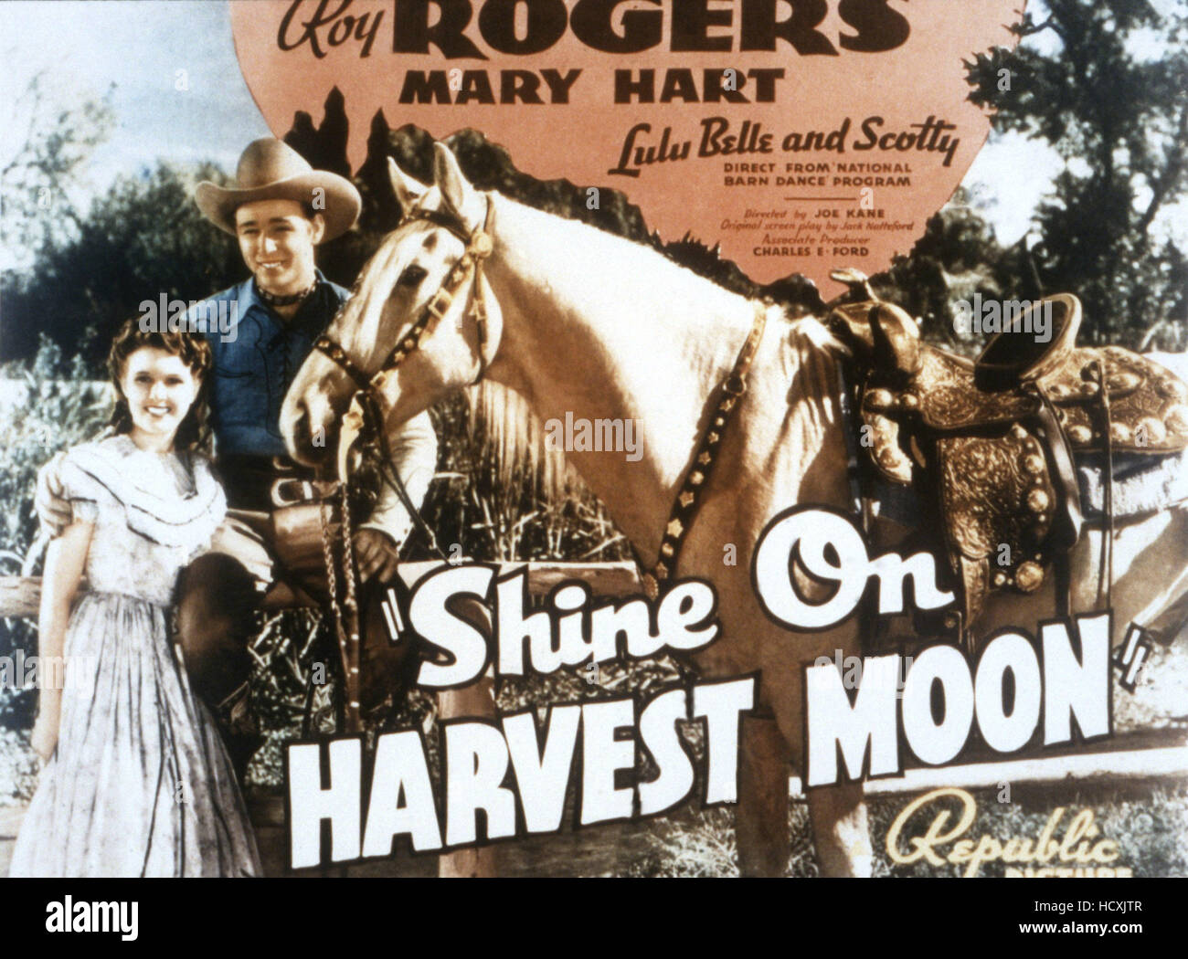 SHINE ON, HARVEST MOON, Mary Hart (aka Lynne Roberts), Roy rogers ...