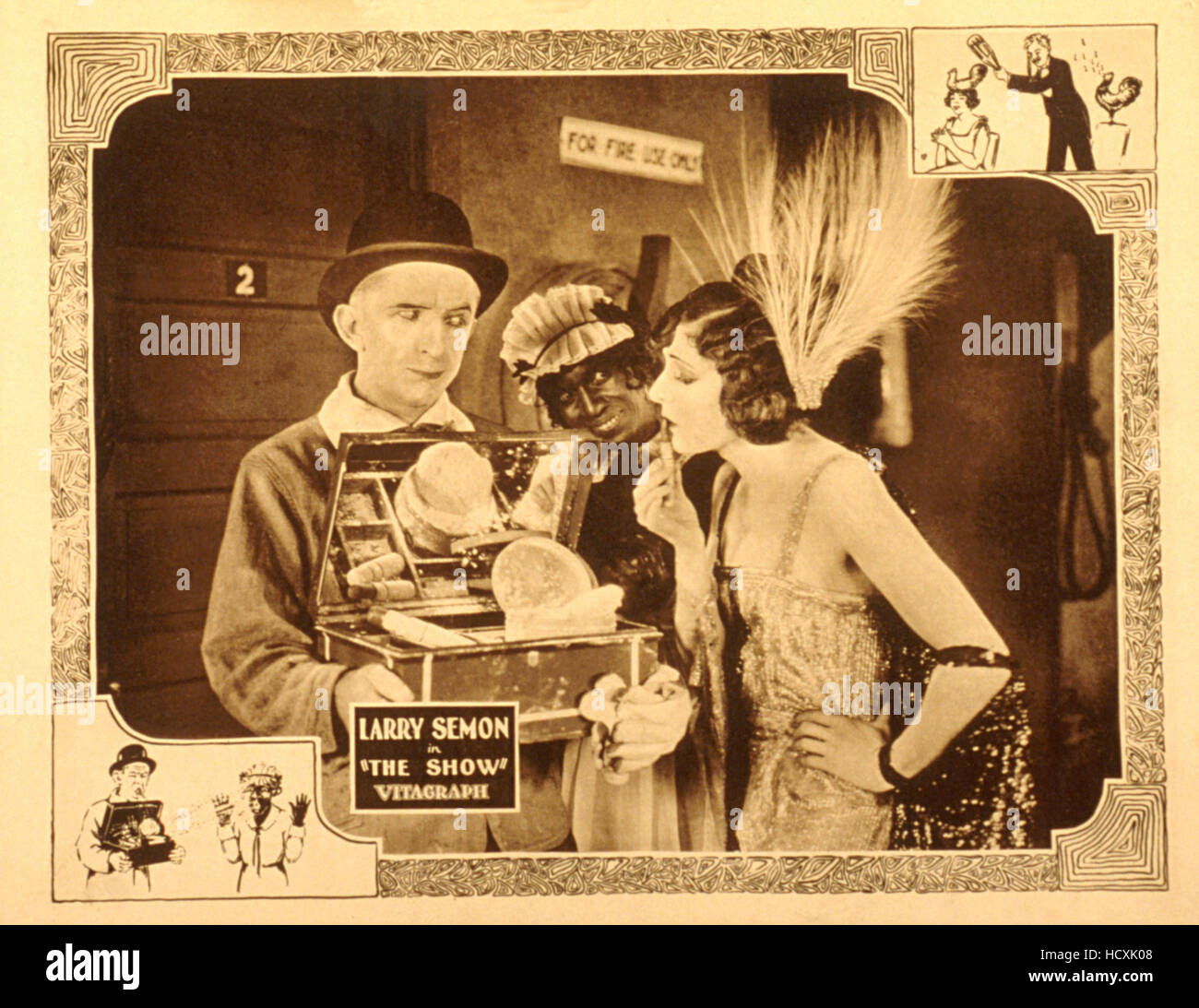 THE SHOW, Larry Semon, Lucille Carlisle, 1922 Stock Photo - Alamy
