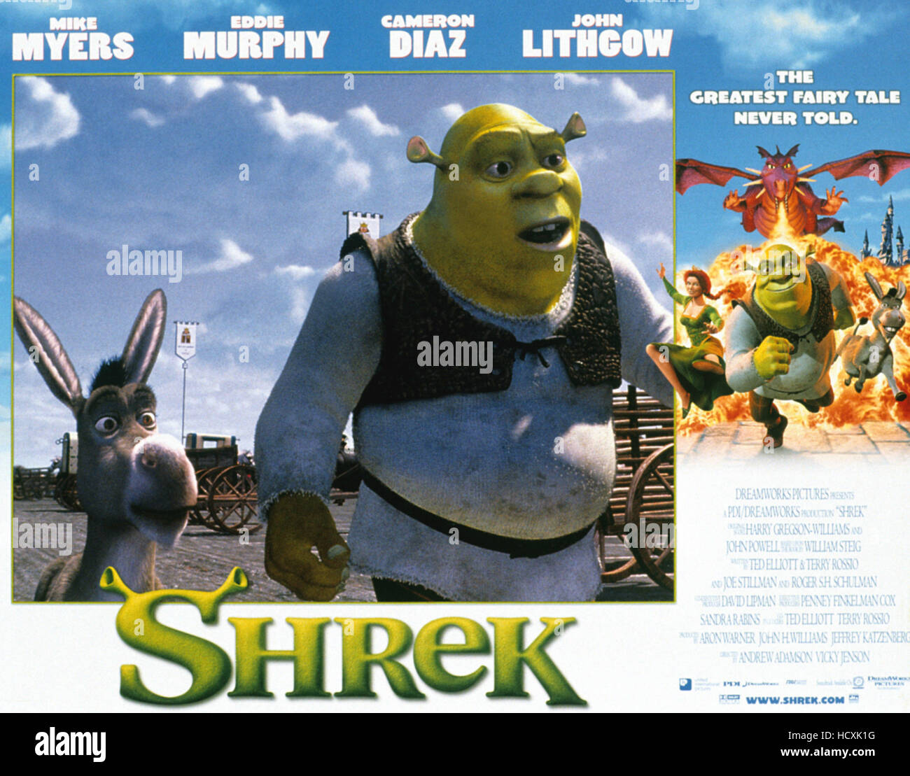 SHREK, Eddie Murphy, Mike Myers [voices], 2001. ©DreamWorks/courtesy ...