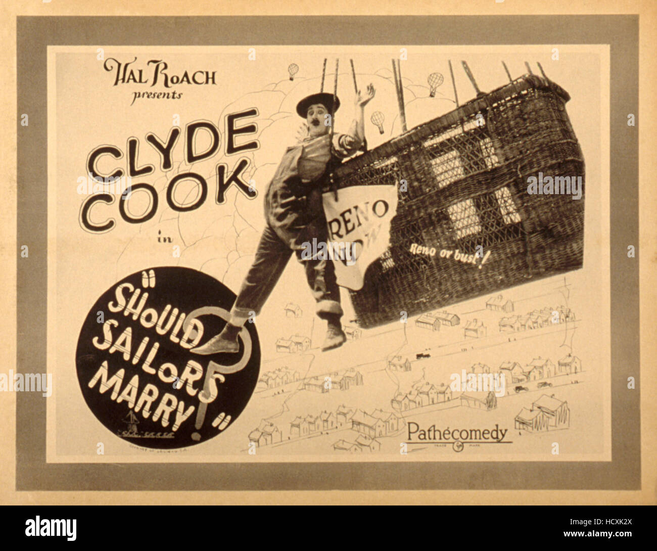 SHOULD SAILORS MARRY?, Clyde Cook, 1925 Stock Photo - Alamy