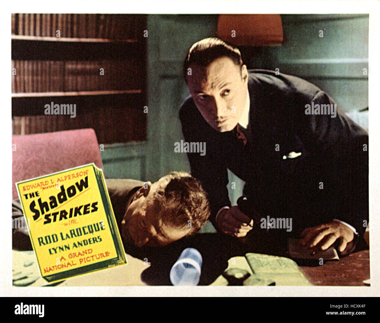 THE SHADOW STRIKES, Rod La Rocque, 1937 Stock Photo - Alamy