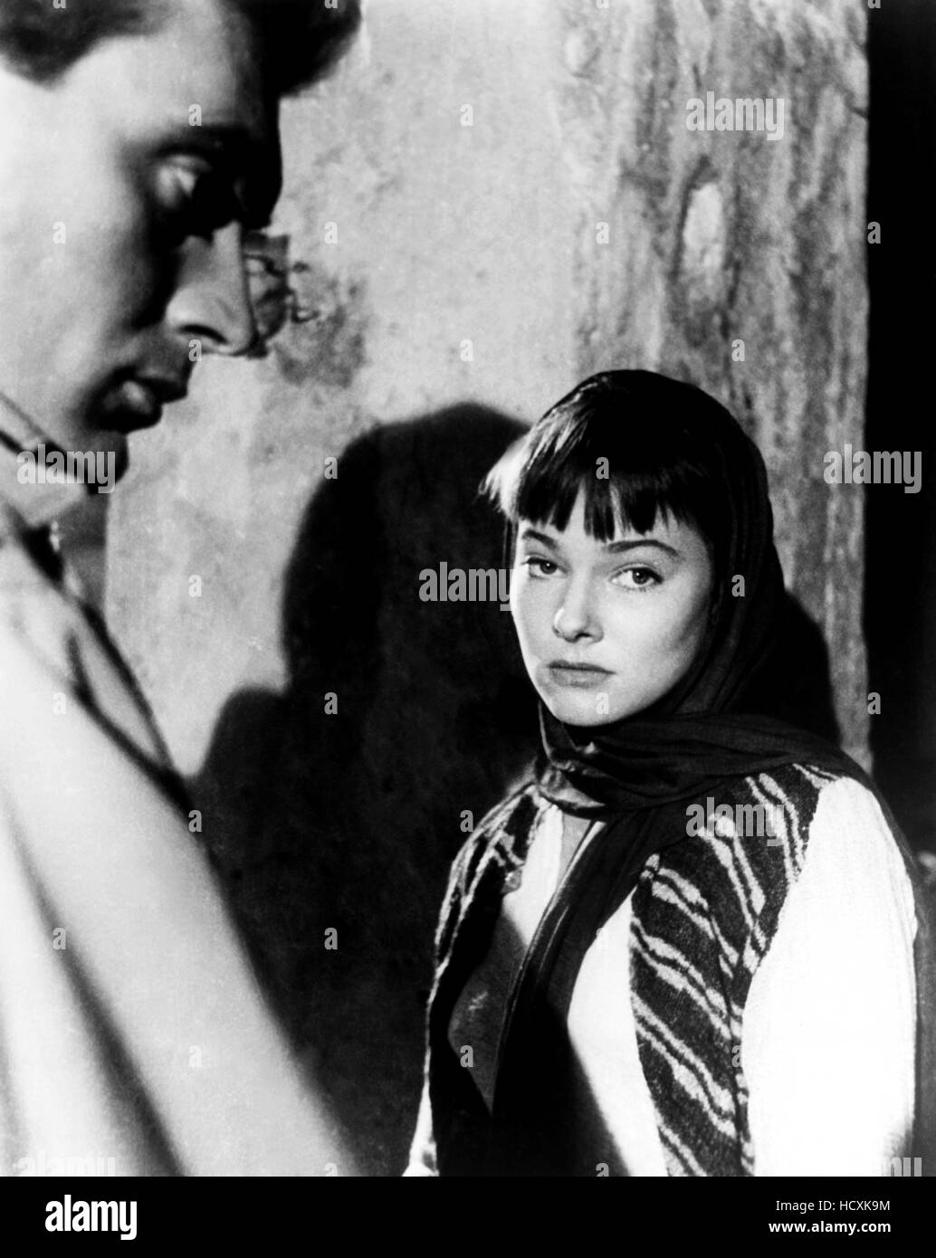 SHE WOLF, (aka LA LUPA), from left, Ettore Manni, May Britt, 1953 Stock ...