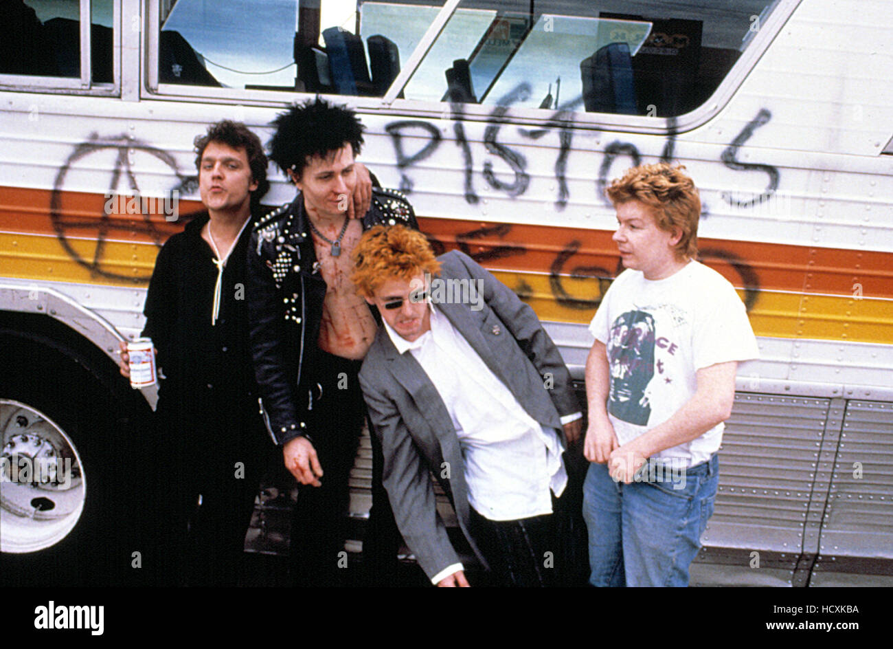 SID AND NANCY, Tony London, Gary Oldman, Drew Schofield, Perry Benson ...