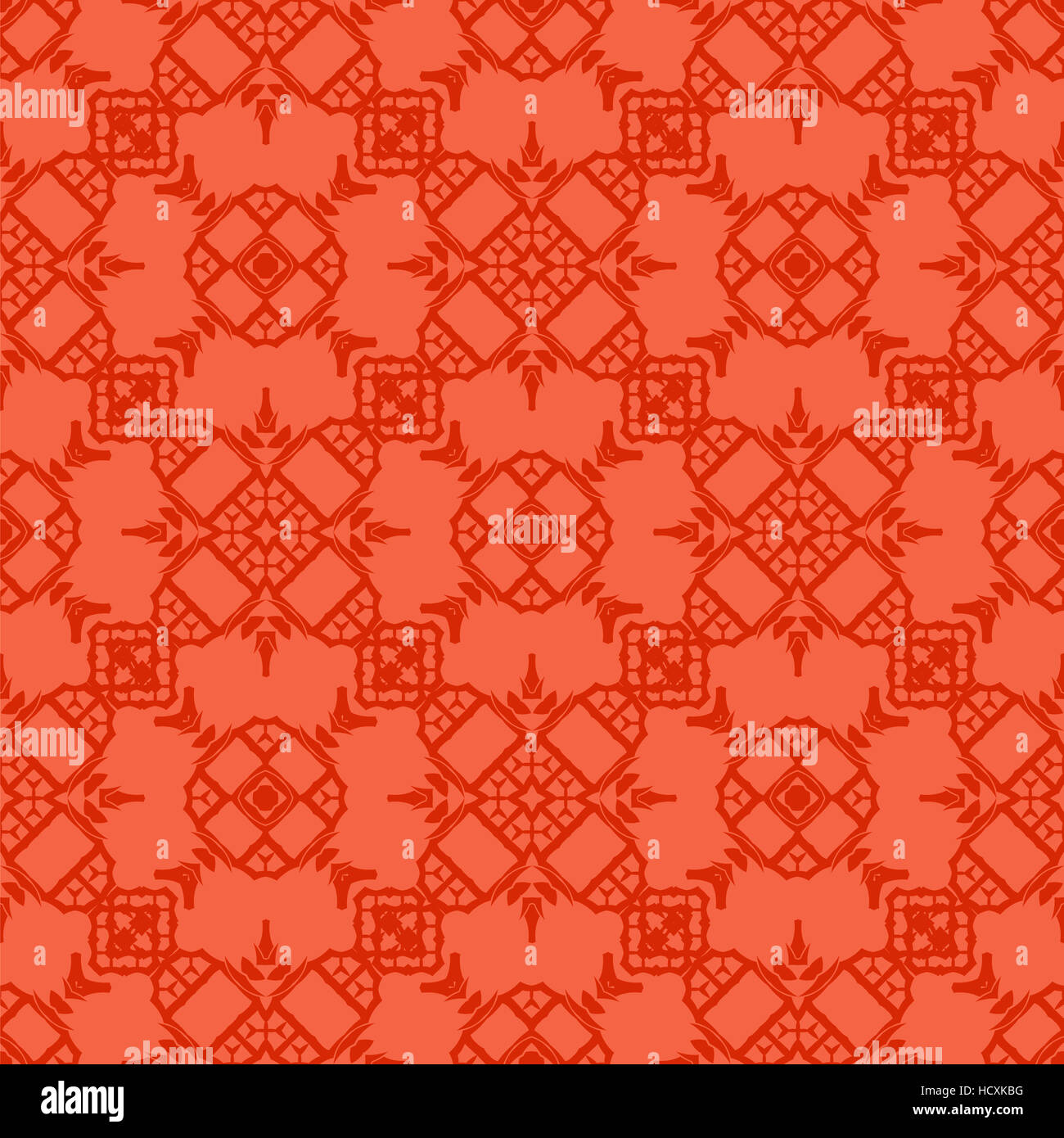 Red Ornamental Seamless Line Pattern Stock Photo - Alamy