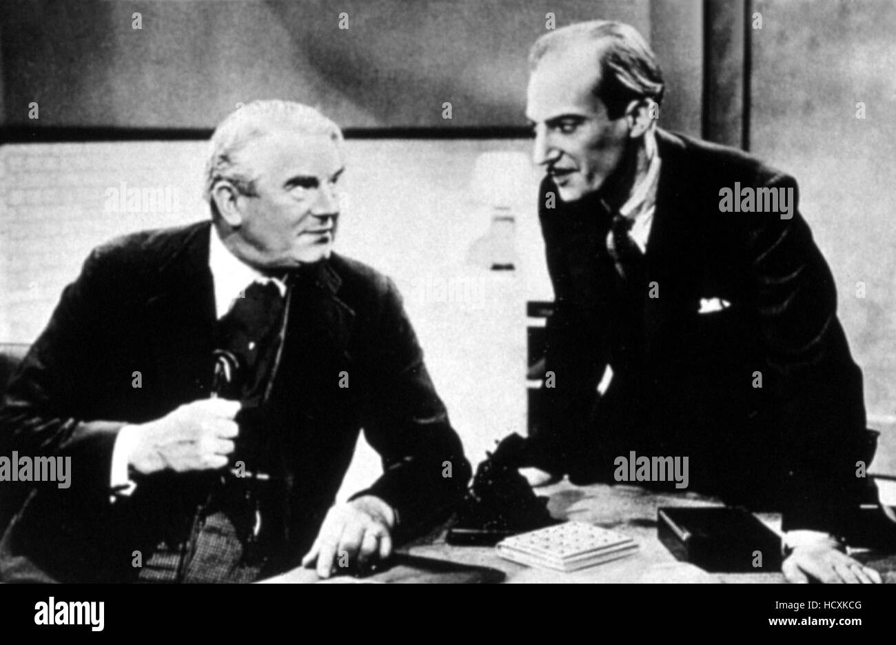 SILVER BLAZE, (aka MURDER AT THE BASKERVILLES), Lyn Harding, Arthur ...